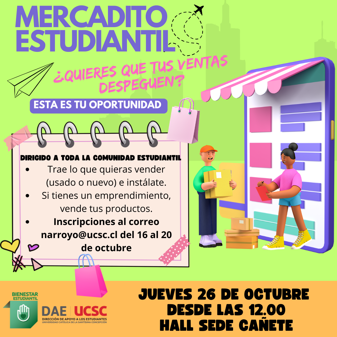 Mercadito Estudiantil - Dirección de apoyo a los estudiantes