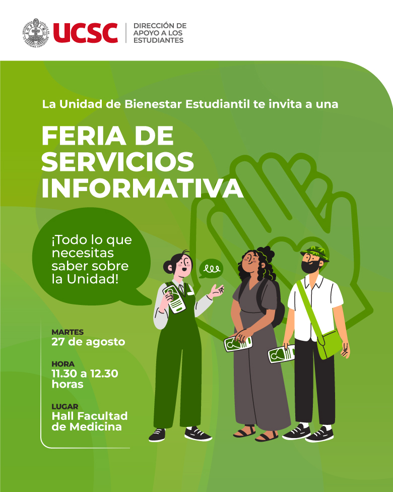 Feria de Servicios Informativa UBE - Dirección de apoyo a los estudiantes