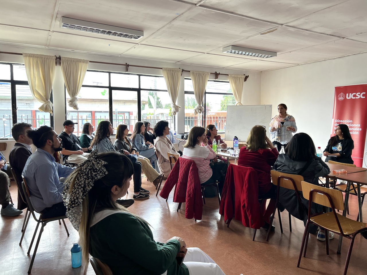 UCSC y la comunidad educativa de Santa Juana trabajan de forma colaborativa - Núcleo CT